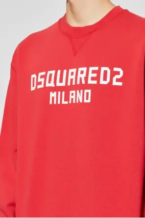 Dsquared2 Milano Cool Fit Crewneck Sweatshirt - Red