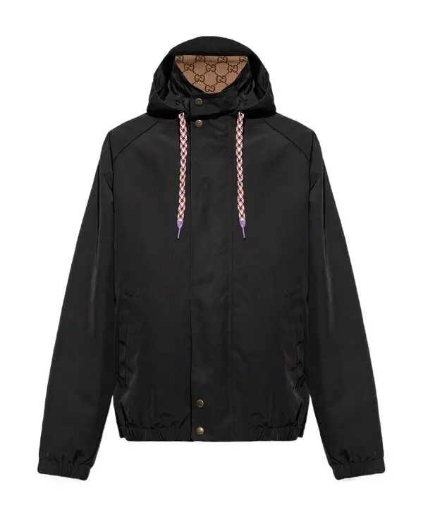 Gucci Reversible Gg Canvas Jacket