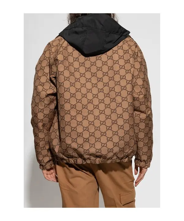 Gucci Reversible Gg Canvas Jacket