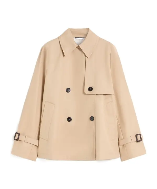 Max Mara Double-breasted Trench Jacket
