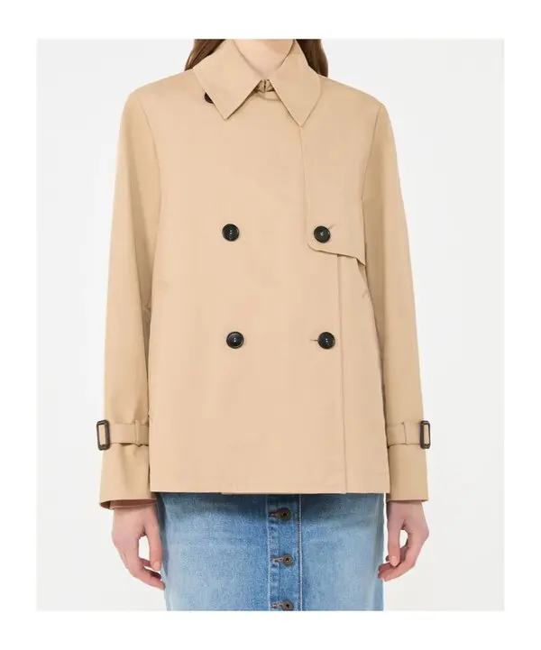Max Mara Double-breasted Trench Jacket