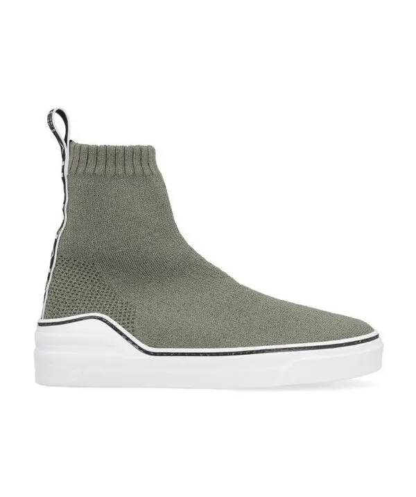 Givenchy High-top Sock Boots - Gray