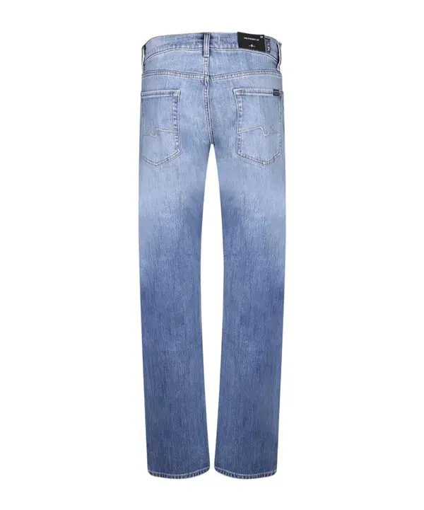 7 For All Mankind Straight-leg Jeans - Blue