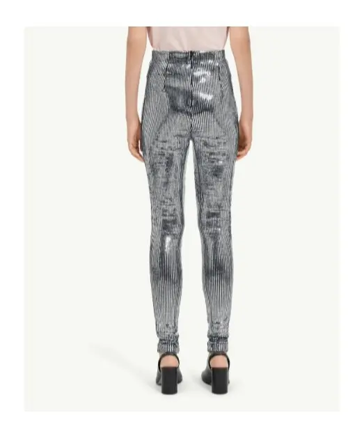 MAISON MARGIELA High-waisted Sequinned Trousers