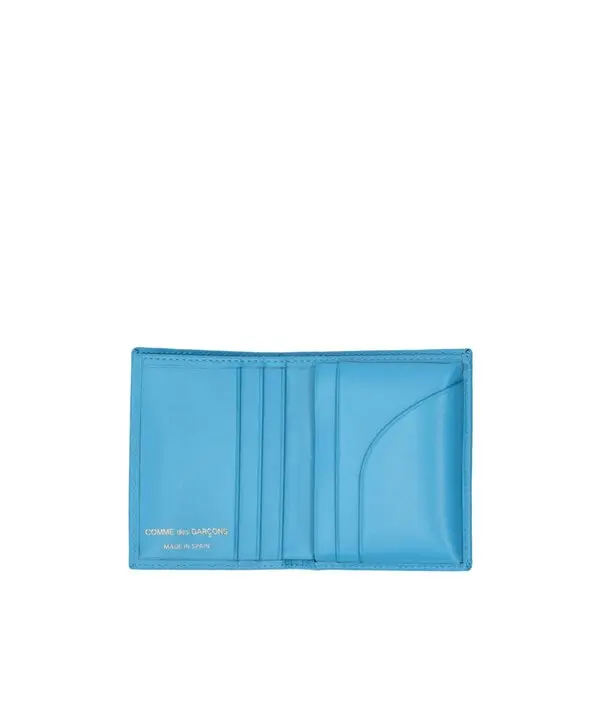 Comme Des Garçons Classic Bifold Wallet - Blue
