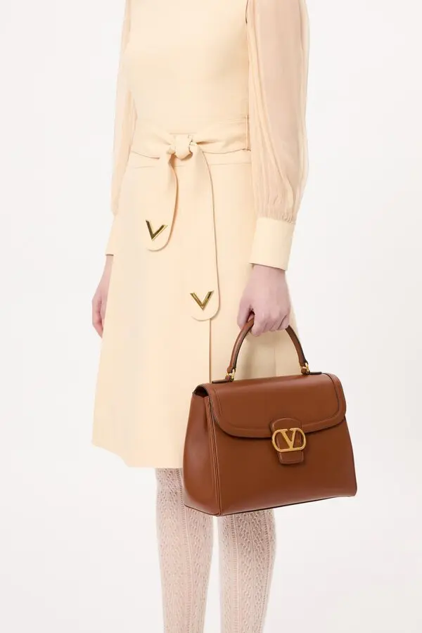 Valentino Garavani Vlogo Signature Foldover Top Tote Bag