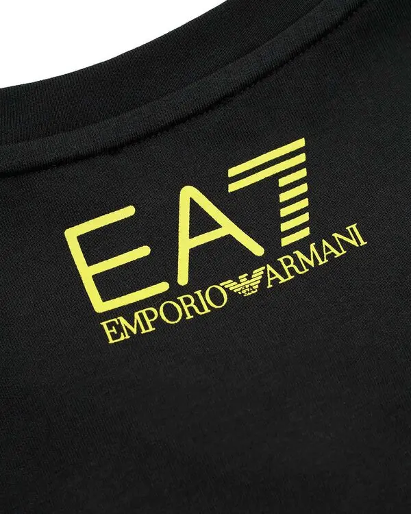 EA7 Logo T-shirt With Round Neck