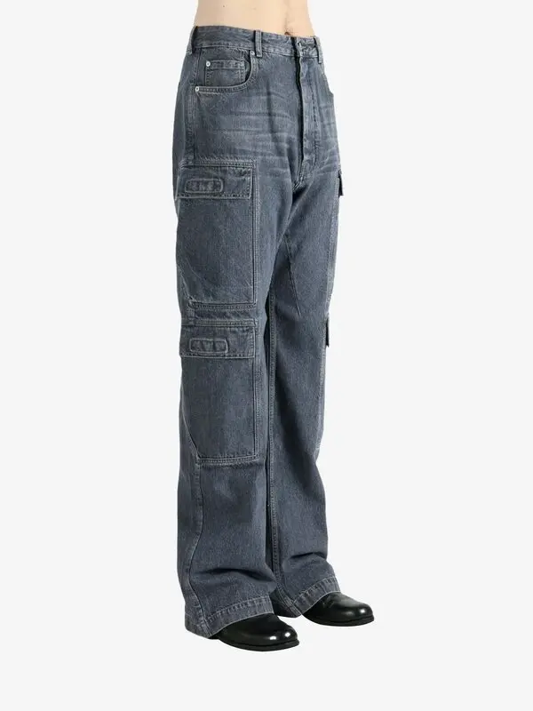 Rick Owens Cargo Trousers - Black