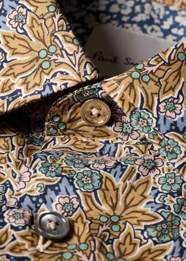 Paul Smith Liberty Floral Print Tailored-fit Shirt