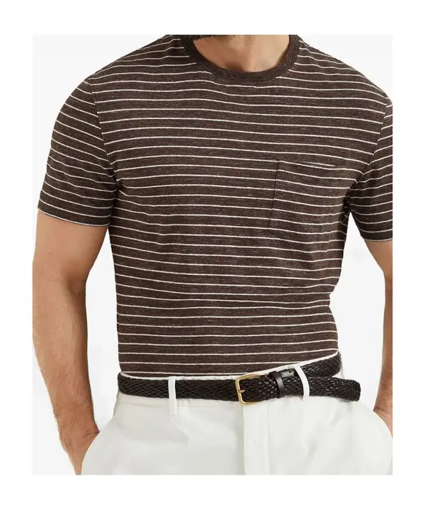 Brunello Cucinelli Striped Crewneck T-shirt