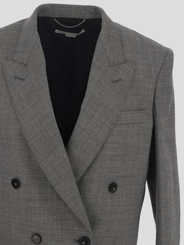 Stella McCartney Double-breasted Blazer - Gray