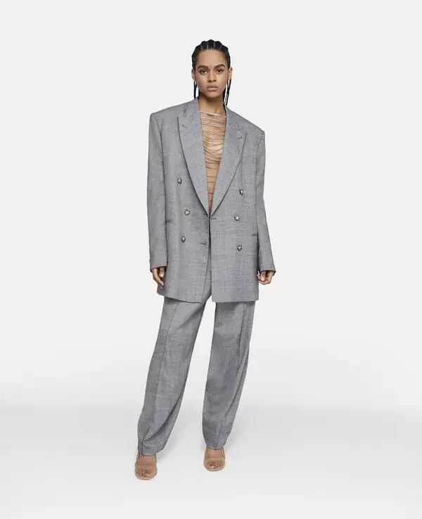 Stella McCartney Double-breasted Blazer - Gray
