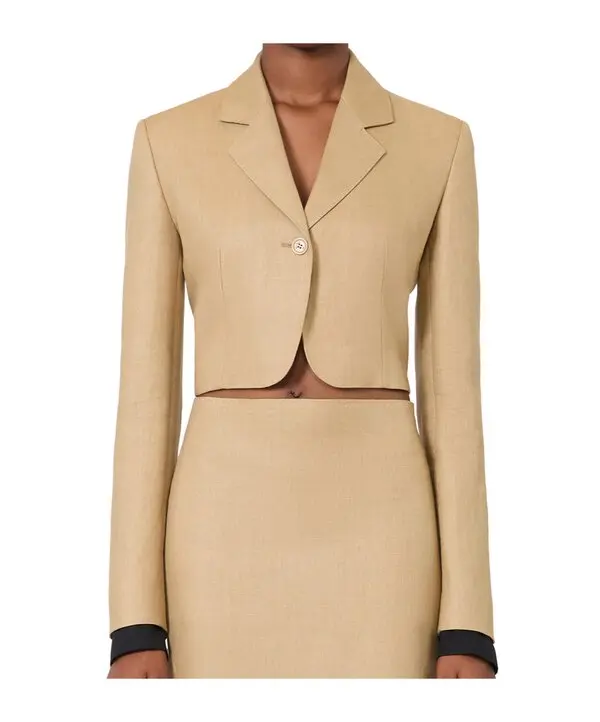 Max Mara Cropped Blazer - No