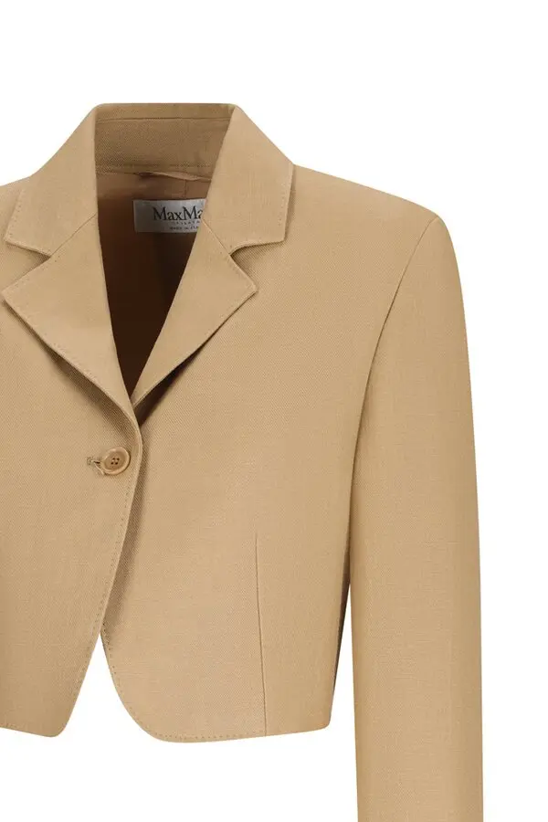 Max Mara Cropped Blazer - No