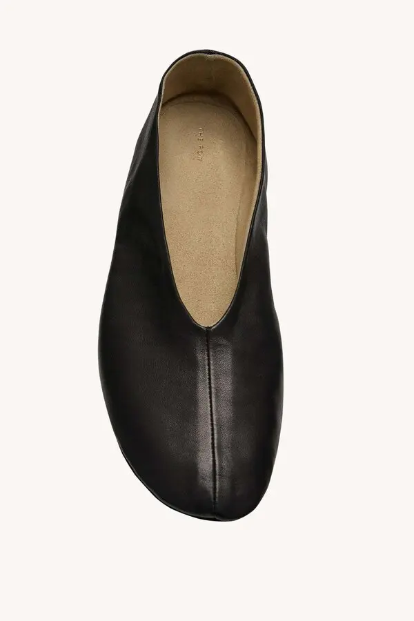 THE ROW Leather Ballet Flats
