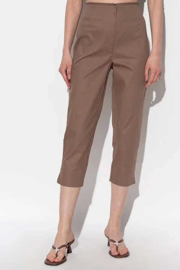 Cult Gaia Tailored Cropped Trousers