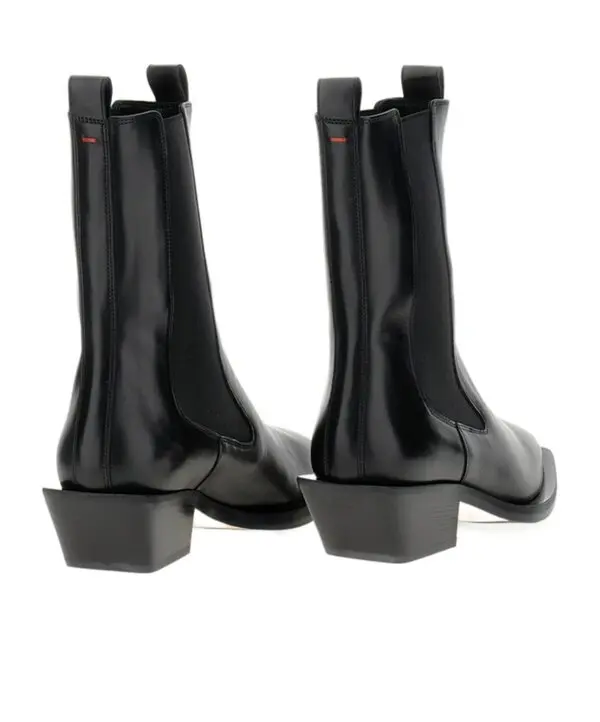 AeydĒ Leather Pointed-toe Boots
