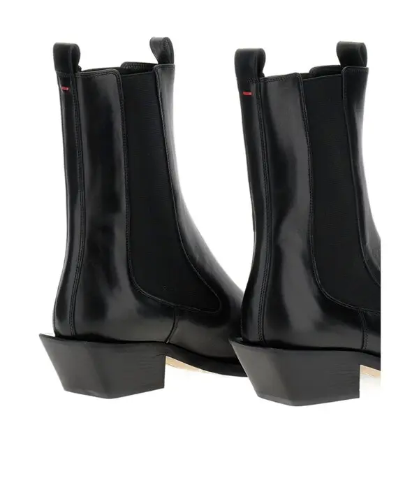 AeydĒ Leather Pointed-toe Boots