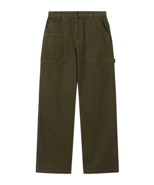 Isabel Marant Étoile Albo Wide Leg Pants - Khaki