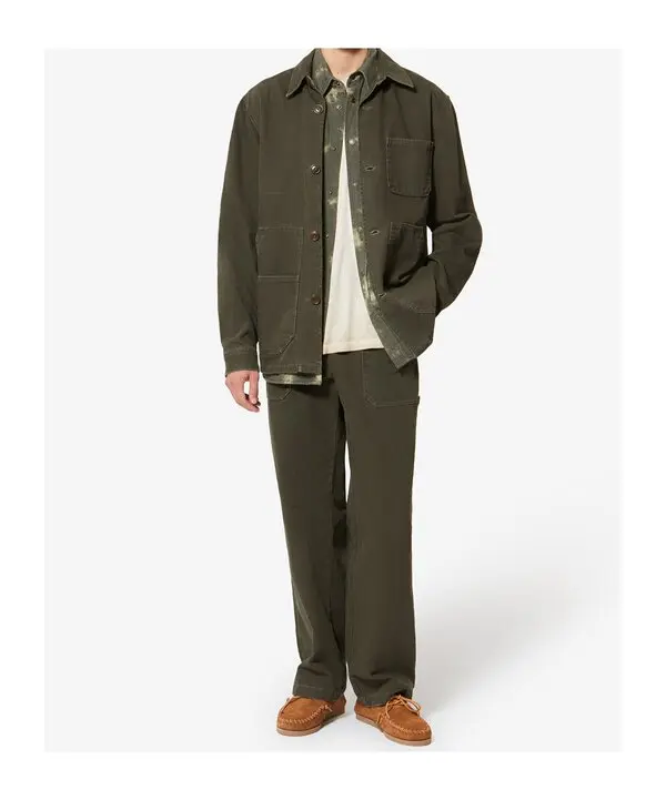 Isabel Marant Étoile Albo Wide Leg Pants - Khaki