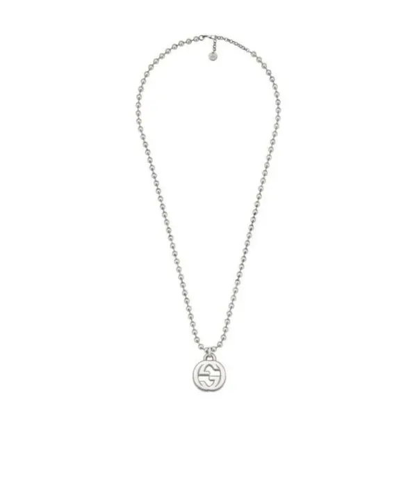 Gucci Gg Necklace - Gray