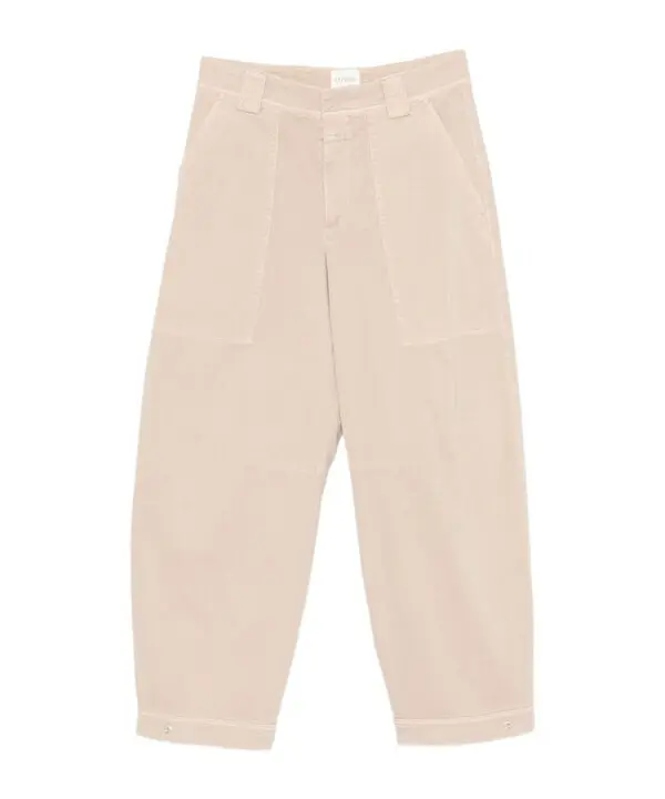 Closed Rhannon Patch-pocket Tapered Trousers - Nude