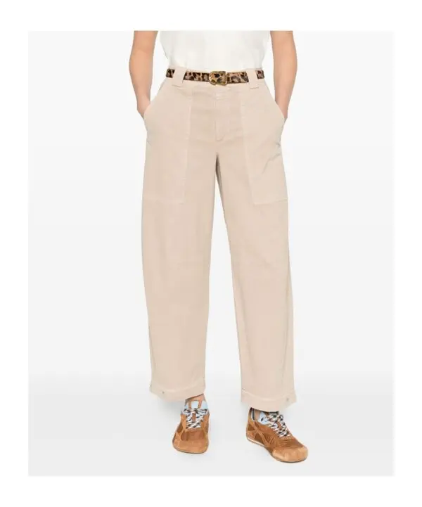 Closed Rhannon Patch-pocket Tapered Trousers - Nude