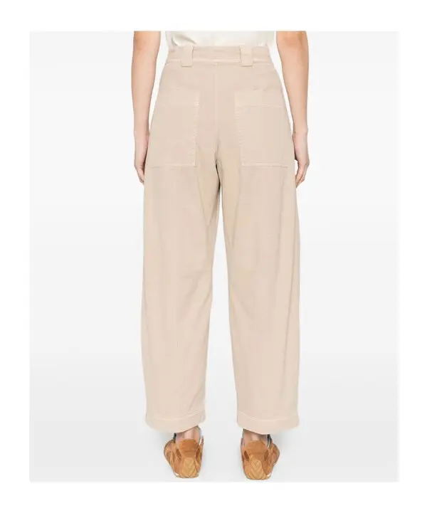 Closed Rhannon Patch-pocket Tapered Trousers - Nude