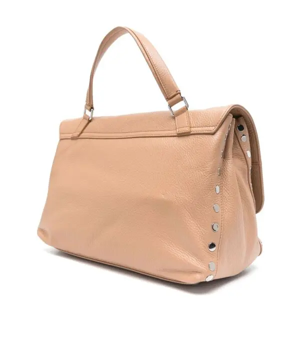 ZANELLATO Flip Shoulder Bag - Nude