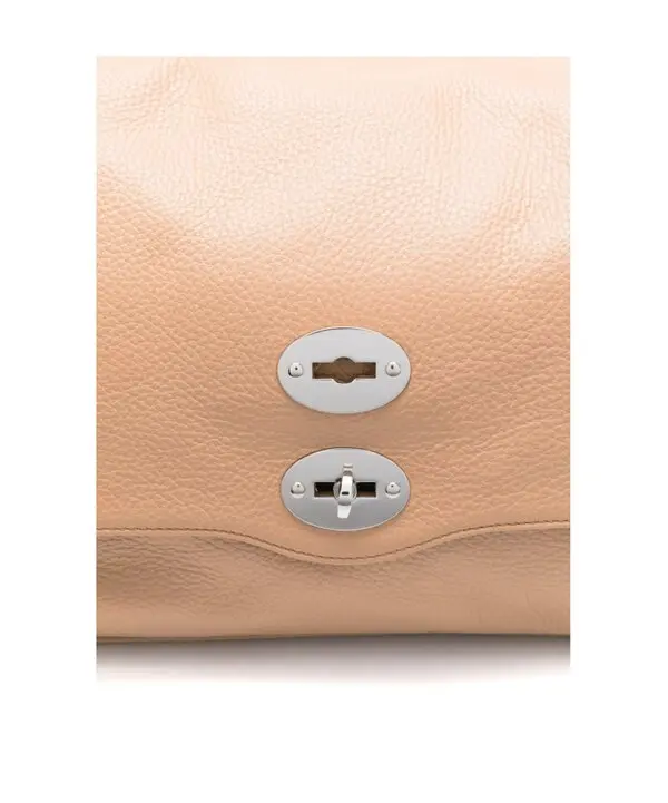 ZANELLATO Flip Shoulder Bag - Nude