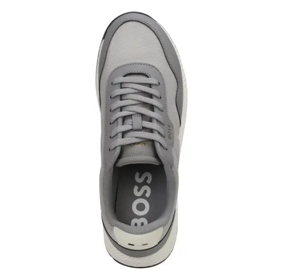 Hugo Boss Round-toe Lace-up Low-top Sneakers