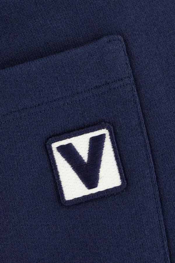 Valentino Garavani Logo Embroidered Shorts - Blue