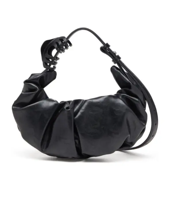 DIESEL® Grab D Hobo Bag - Black