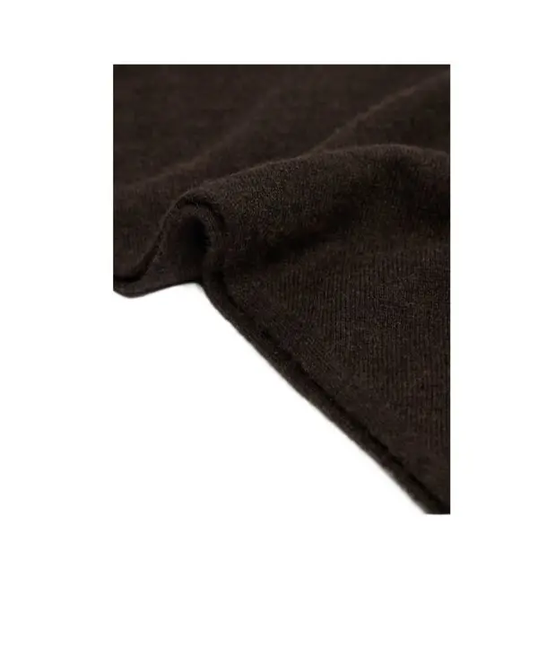 THE ROW Leomine Cashmere Scarf - Black