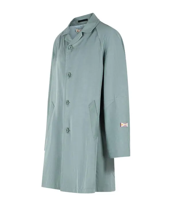 Marni Lyocell Trench Coat - Green