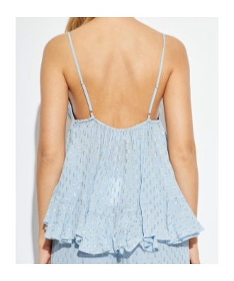 Zimmermann Ruffle Front Tie Top