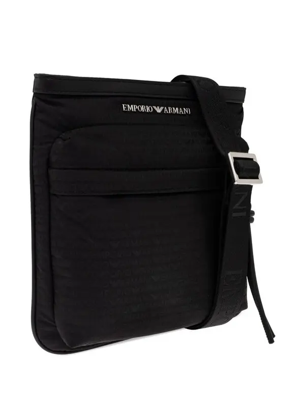 Emporio Armani Logo Plaque Crossbody Bag