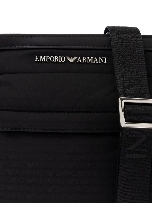 Emporio Armani Logo Plaque Crossbody Bag