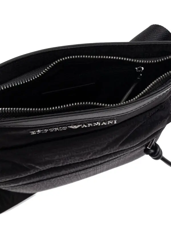 Emporio Armani Logo Plaque Crossbody Bag