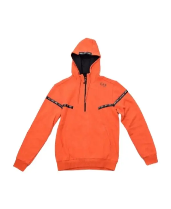 EA7 Logo Zip-up Hoodie