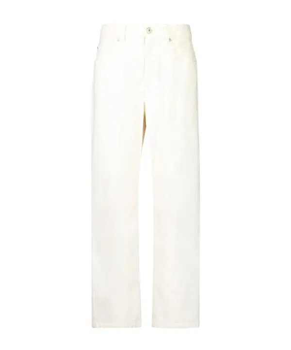 Brunello Cucinelli Straight-leg Jeans - White