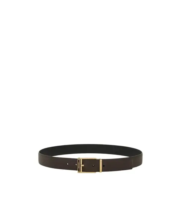 FERRAGAMO Gancini Buckled Belt - Testa Di Moro