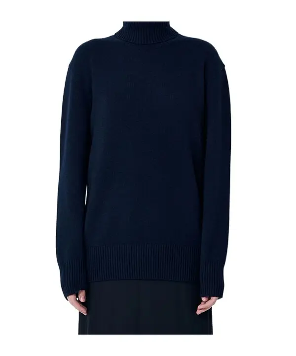 TOTEME Roll Neck Long Sleeved Jumper - Black
