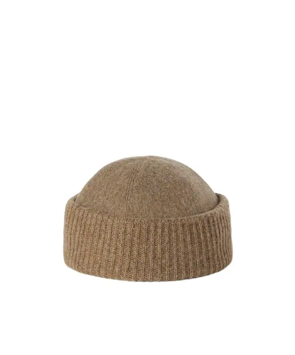 Loro Piana Knitted Beanie - Tundra Mixed Color