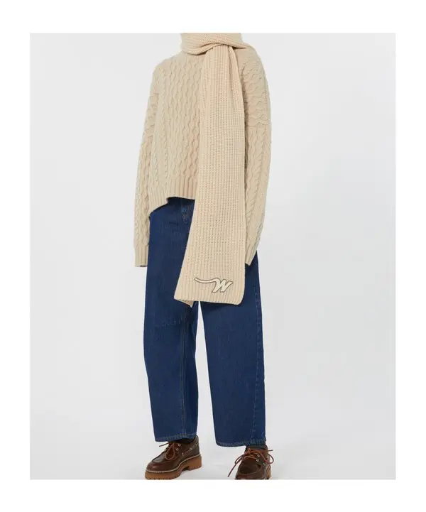 Max Mara Barrel-leg Jeans