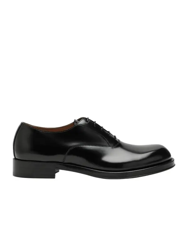 Dries Van Noten Almond Toe Lace-up Shoes