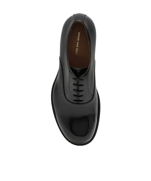 Dries Van Noten Almond Toe Lace-up Shoes