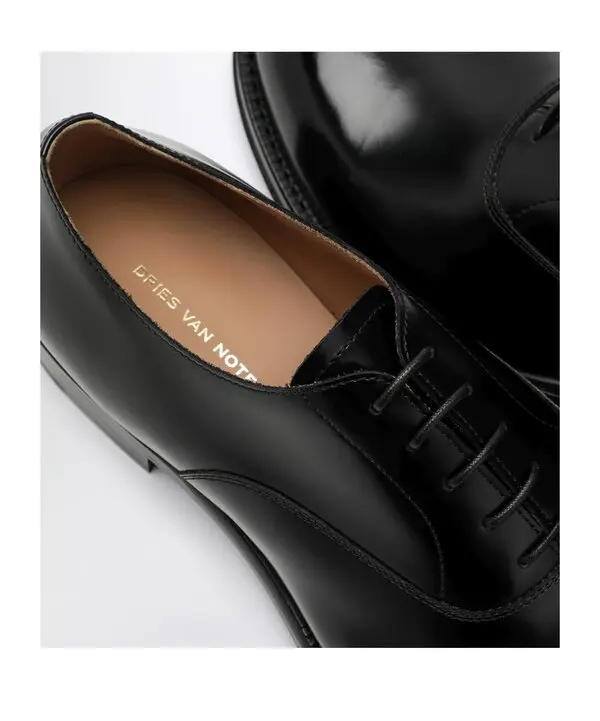 Dries Van Noten Almond Toe Lace-up Shoes