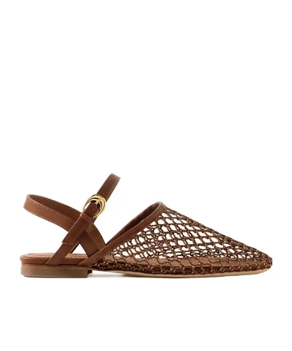 Staud Cut-out Flat Sandals