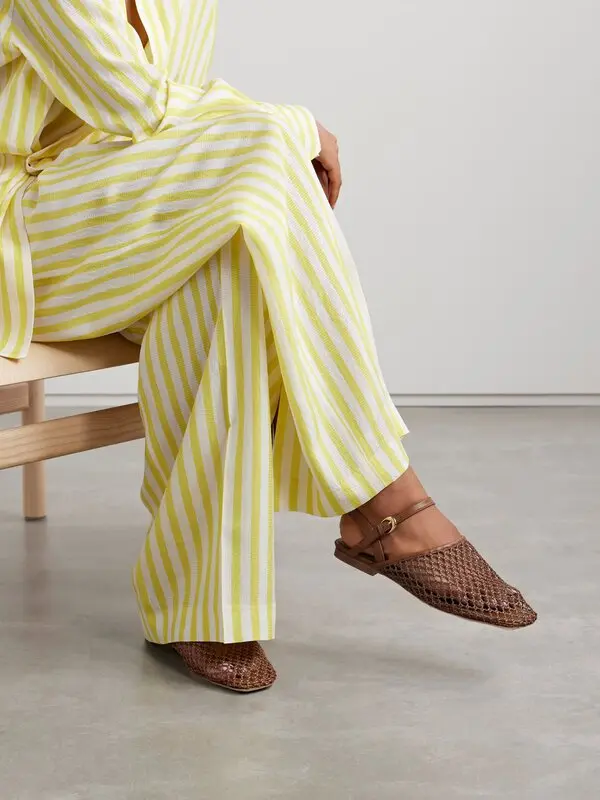 Staud Cut-out Flat Sandals